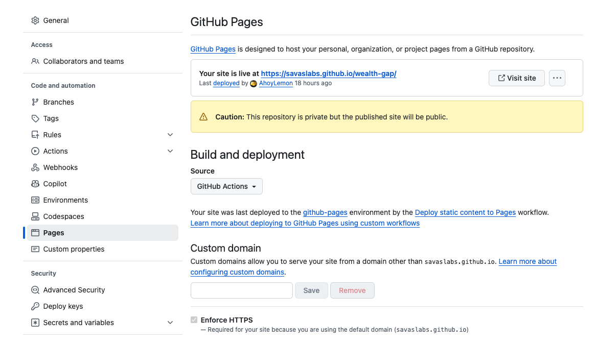 Deploying Vite to GitHub Pages with a Single GitHub Action | Savas Labs
